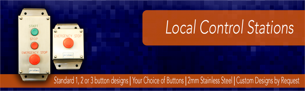 Local Control Station Banner | Prolec Australia