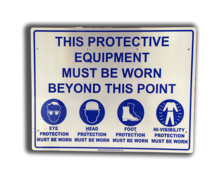 Class 1 Reflective Safety Sign sml | Prolec Australia